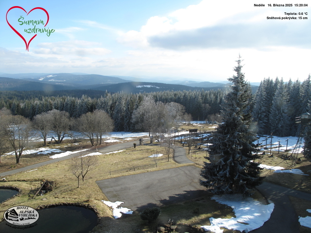 webcam Sumava