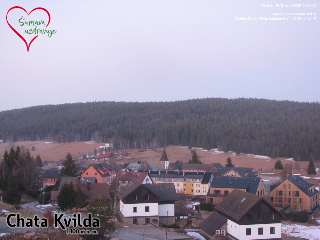 webcam Sumava